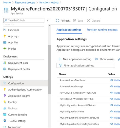 Azure Functions Configuration And Secrets Management Software Engineering