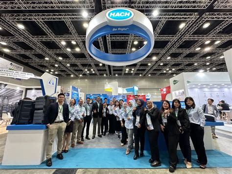 Hach Malaysia On Linkedin G401 Hach Veralto Exhibition Asiawater Team Water Products