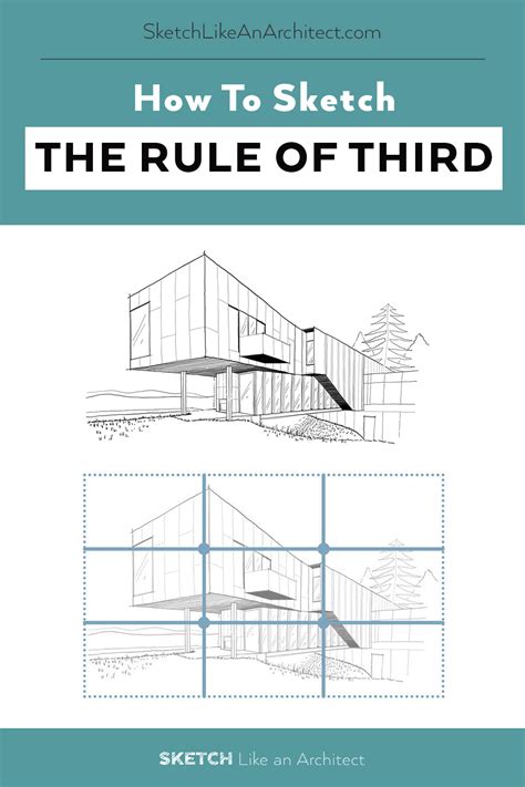 How To Improve Sketches With The Rule Of Third Rule Of Three Design Basics Conceptual Sketches