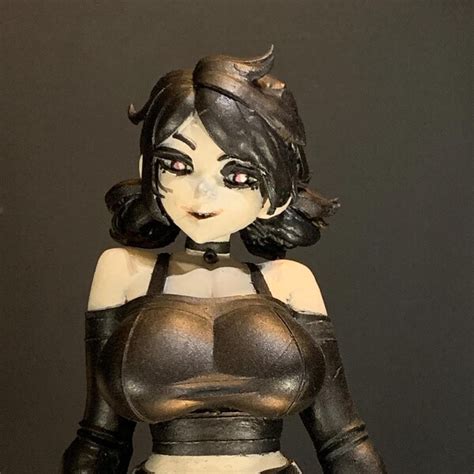 Thicc Goth Girl Art Etsy