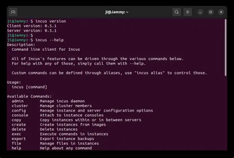 How To Install And Use Incus Container In Ubuntu 2204 Lts Ubuntuhandbook