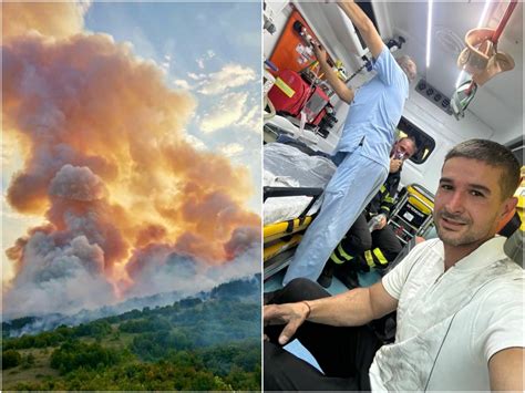 ИЗВЪНРЕДНО В ПИК Нови подробности за огнената стихия в Стара Загора пожарникари и доброволци