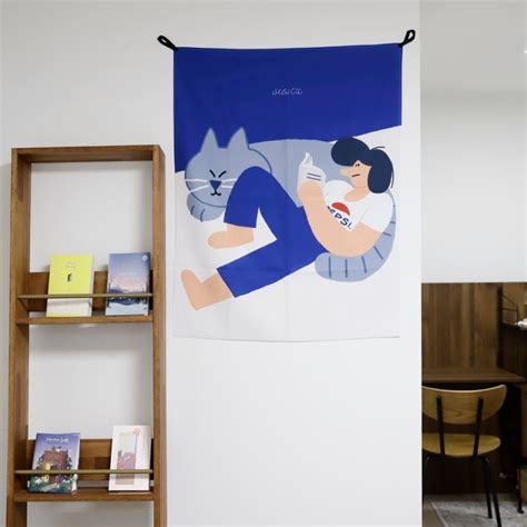 인테리어포스터 에이플레이스 패브릭가리개로 포인트 벽꾸미기 해요 네이버 블로그