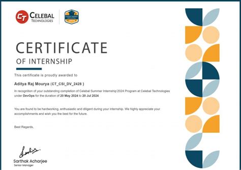 Aditya Raj Mourya On Linkedin Internship Devops Celebaltechnologies Azure Cloudcomputing Ci