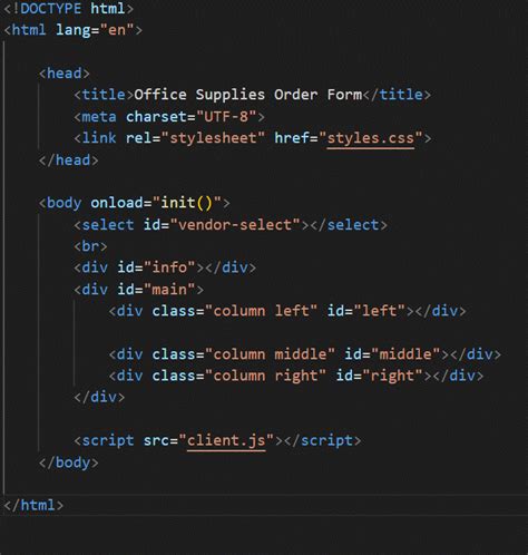 Clientjs Code Let Vendor01 Name