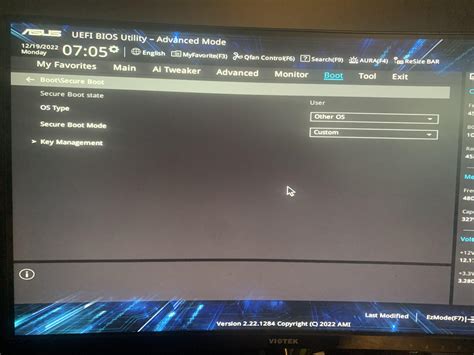 Help Turning On Secure Boot Rasus