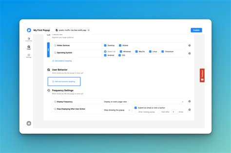 how can i use exit intent trigger on popupsmart