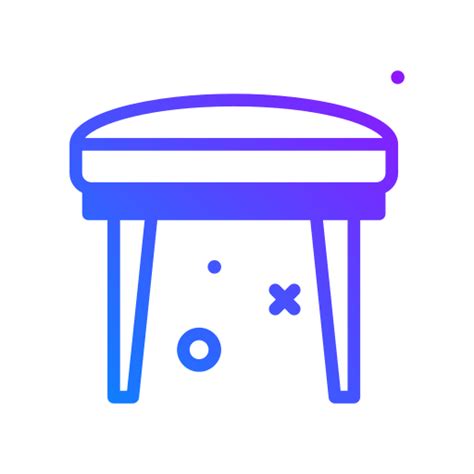 Stool Generic Gradient Icon
