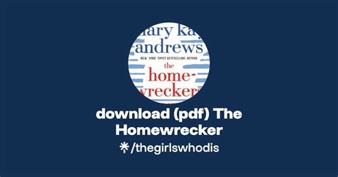Download Pdf The Homewrecker Linktree