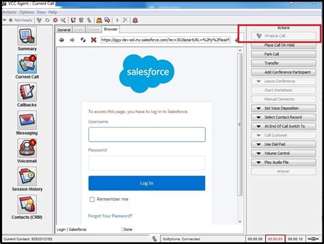 Vcc Unable To Endwrap Up Call Button Is Grayed Out