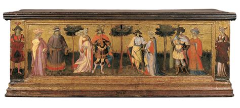 Bridal Chests Or Cassoni From Medieval Italy Medieval Histories
