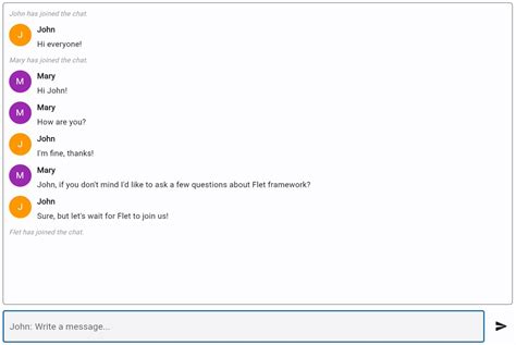 Flet On Twitter New Flet Tutorial Multi User Realtime Chat