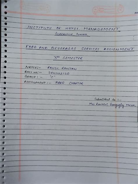 Beer Assignment Fandb 3rd Sem Pdf Fermented Foods Brewing