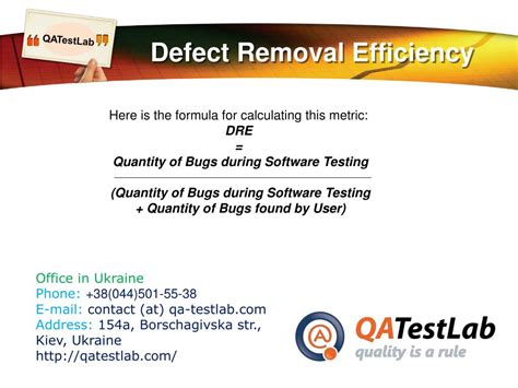 PPT What Is Defect Removal Efficiency In Software Testing PowerPoint Presentation ID