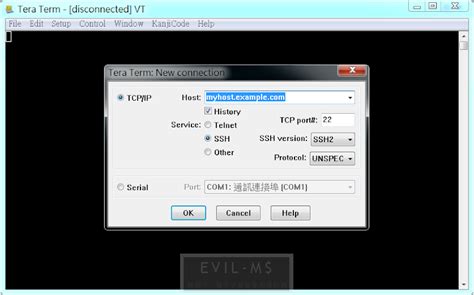 [網路工具] putty 、pietty 、tera term 多款好用的 ssh 網路連線工具 evil m