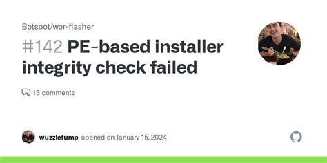Pe Based Installer Integrity Check Failed · Issue 142 · Botspotwor