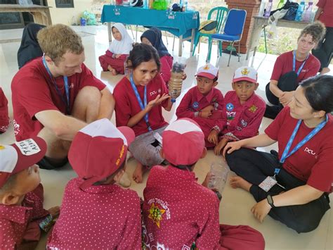 Kolaborasi Mahasiswa Asing Dan Lokal Icop Pcu Wujudkan Air Bersih