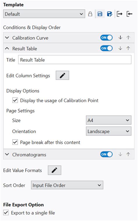 Result Table — Cascade 1 2 0 Documentation