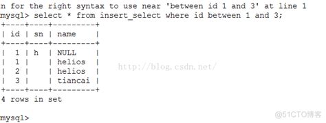 Mysql Insert Into Select 多个 字段 Insert Into Select多条数据mob64ca140fd7c1的技术博客51cto博客