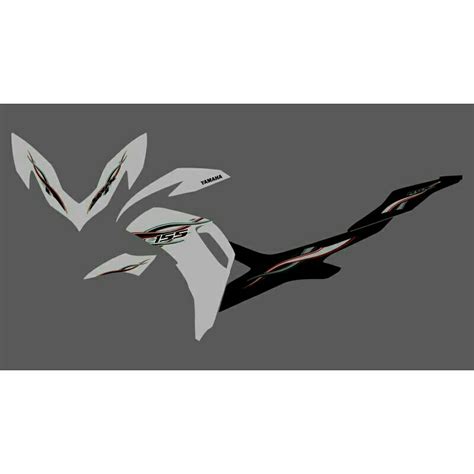 Jual Striping Transparan Aerox All New Connected 155 Custom Nvx 155