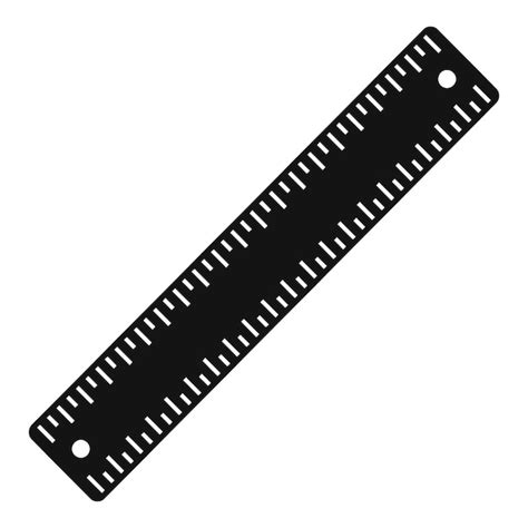 Premium Vector Geometry Ruler Icon Simple Illustration Of Geometry