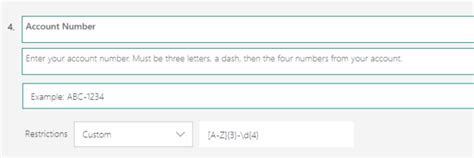Custom Regex Validation In Forms Pro Megan V Walker