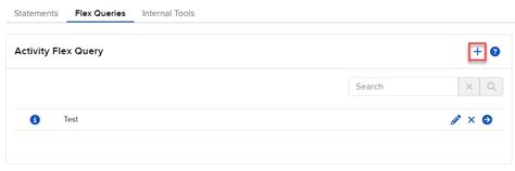 Create An Activity Flex Query