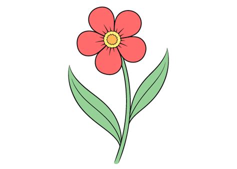 How To Draw A Flower Step By Step EasyArtStart