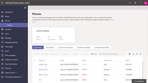 Managing Teams Ip Phones Using The Teams Admin Portal Ucprimer