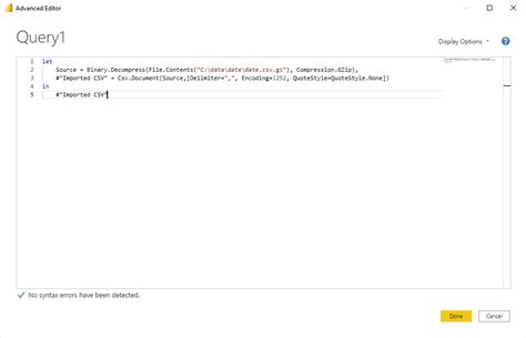 Loading Data Files In Power Bi Desktop Open Data Blend Docs
