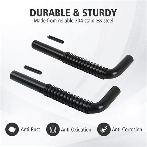 2 Packs 819t Trailer Gate Spring Latch Repair Kit For Carry On Utility