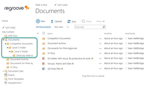 How To Get A Tree View In A Document Library In A Modern Sharepoint Site Brainlitter Inside