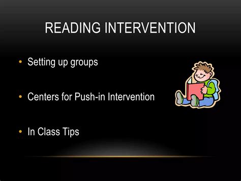Success In Reading Intervention Ppt