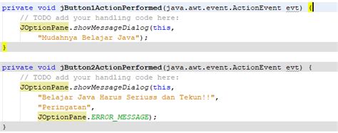 Pengenalan Dasar Swing Class Jtabbedpane Dan Kotak Dialog Di Java Netbeans Ide 8 2 Aksara