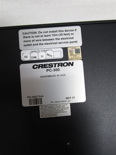 Crestron Energy Monitoring Power Conditioner And Controller 300 Pc 300 For Sale Online Ebay