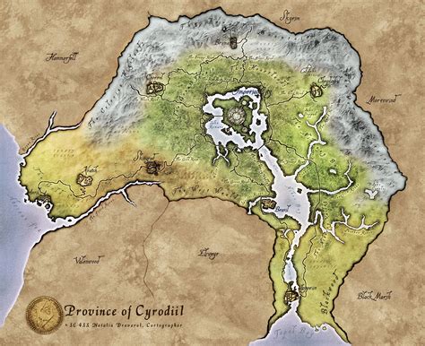 Colored World Map Correct Cities At Oblivion Nexus Mods And Community