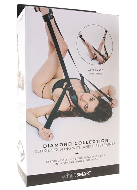 Whipsmart Diamond Collection Deluxe Sex Sling With Ankle Restraints XBIZ Com
