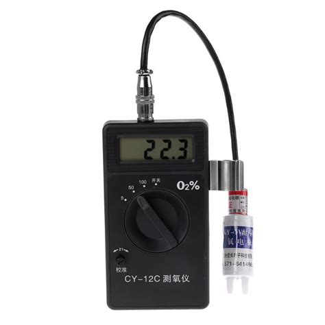 Professional Portable O2 Oxygen Concentration Content Tester Meter High Accuracy Oxygen Detector