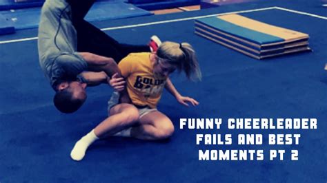 Funny Cheerleader Fails And Best Moments Part 2 Youtube