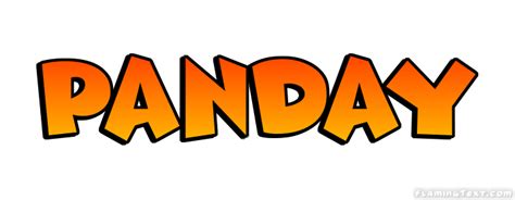 Panday Logo Outil De Conception De Nom Gratuit à Partir De Texte