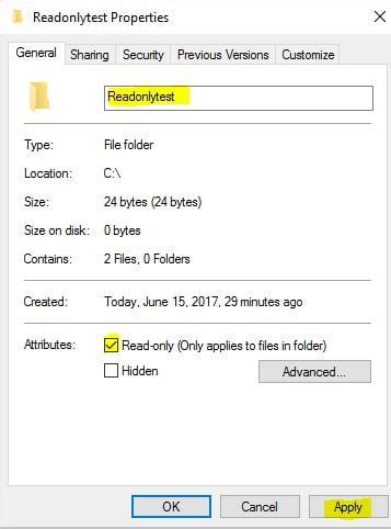 I Have The Read Only Issue On A New Install Of Windows Solved Windows Forums