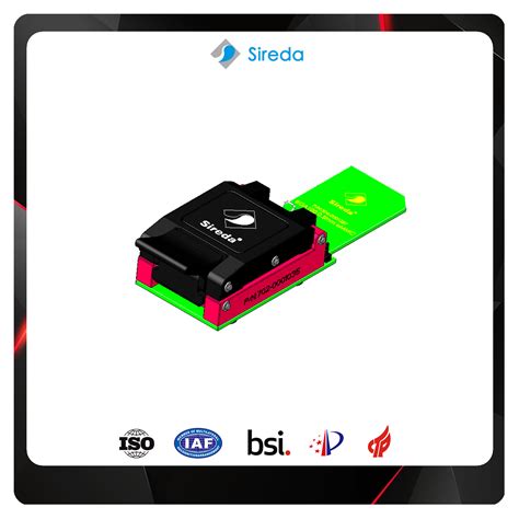 Factory Customized Emmc IC Socket With SD Interface BGA100 14X18mm Emmc BGA100 SD Adapter And