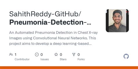GitHub SahithReddy GitHub Pneumonia Detection Using Deep Learning An Automated Pneumonia
