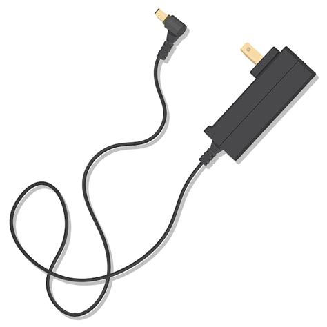 Premium Vector Monitor Power Adapter Vector Illustration