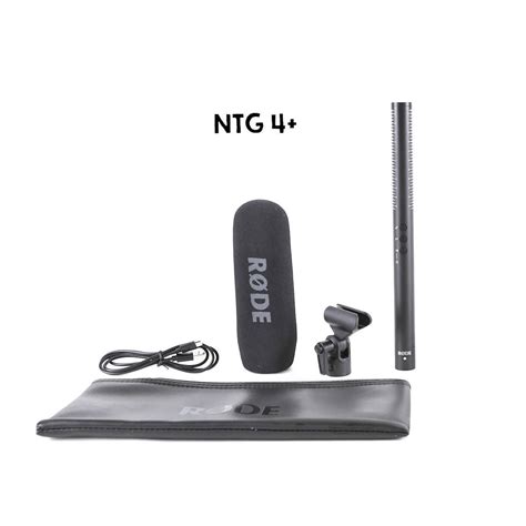 Rode Ntg4 Directional Condenser Microphone With Inbuilt Battery