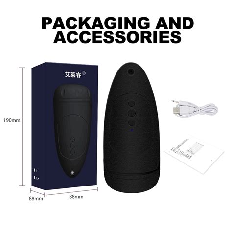 Male Masturbator Price Electric Shock Sex Toy Video Shape Sexual Health Products Tool For Man