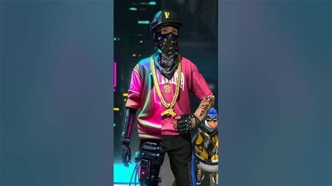 سكن الهيب هوب بالذكاء الاصطناعي فري فاير Freefire Shorts Youtube