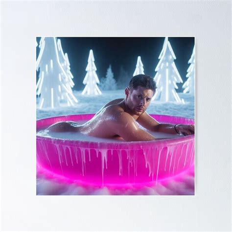 Jensen Ackles Sexy Poster For Sale By Kimisahavana Redbubble