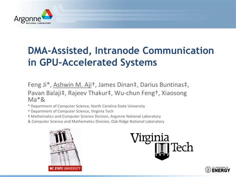 Ppt Dma Assisted Intranode Communication In Gpu Accelerated Systems Powerpoint Presentation