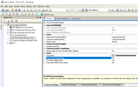 Disabling On Chip Debug Option Byte Forum Rl78 Mcu Renesas